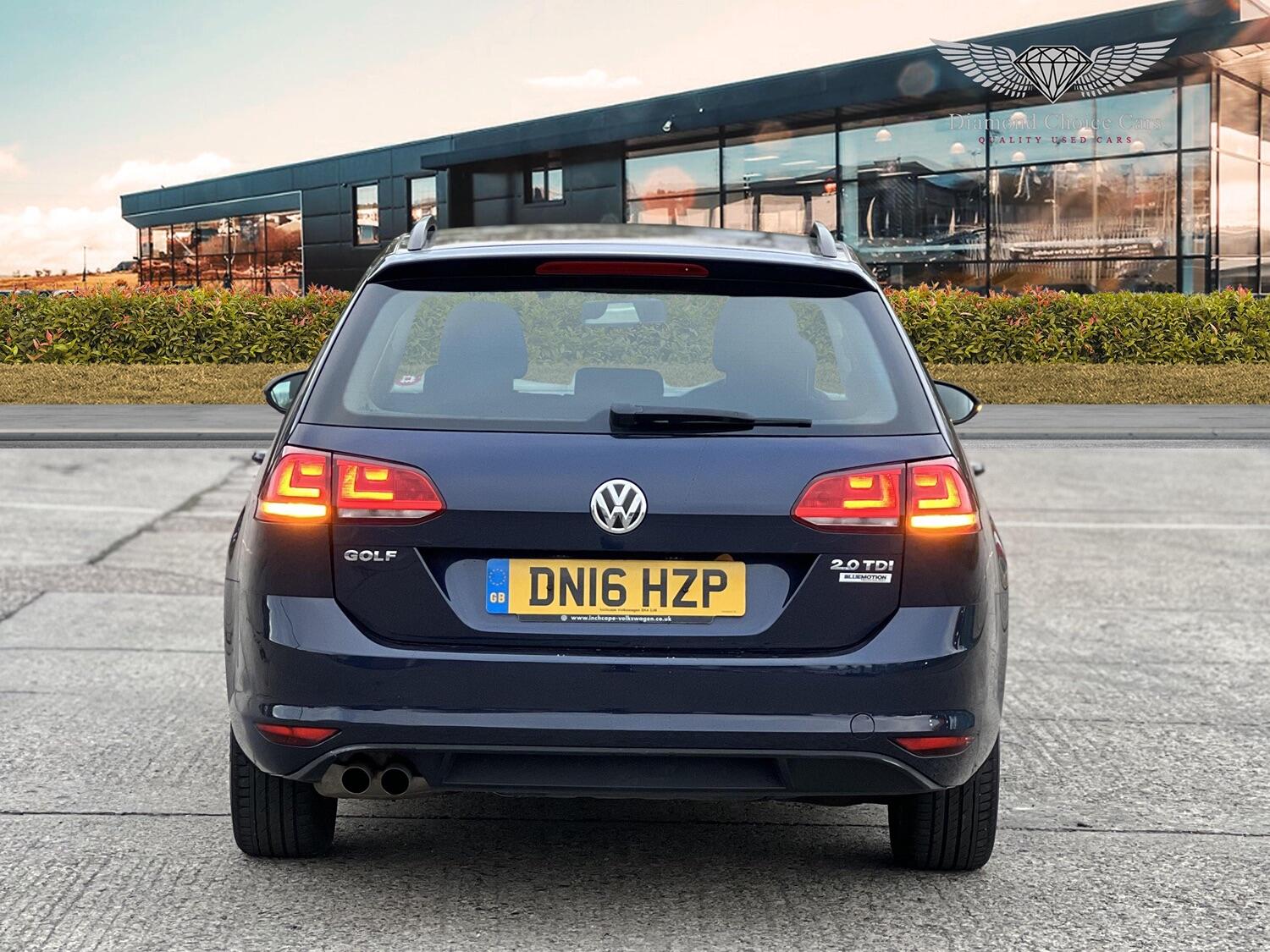 Used VOLKSWAGEN GOLF 2016 Blue in NE3 5HE, Tyne and Wear | Diamond ...
